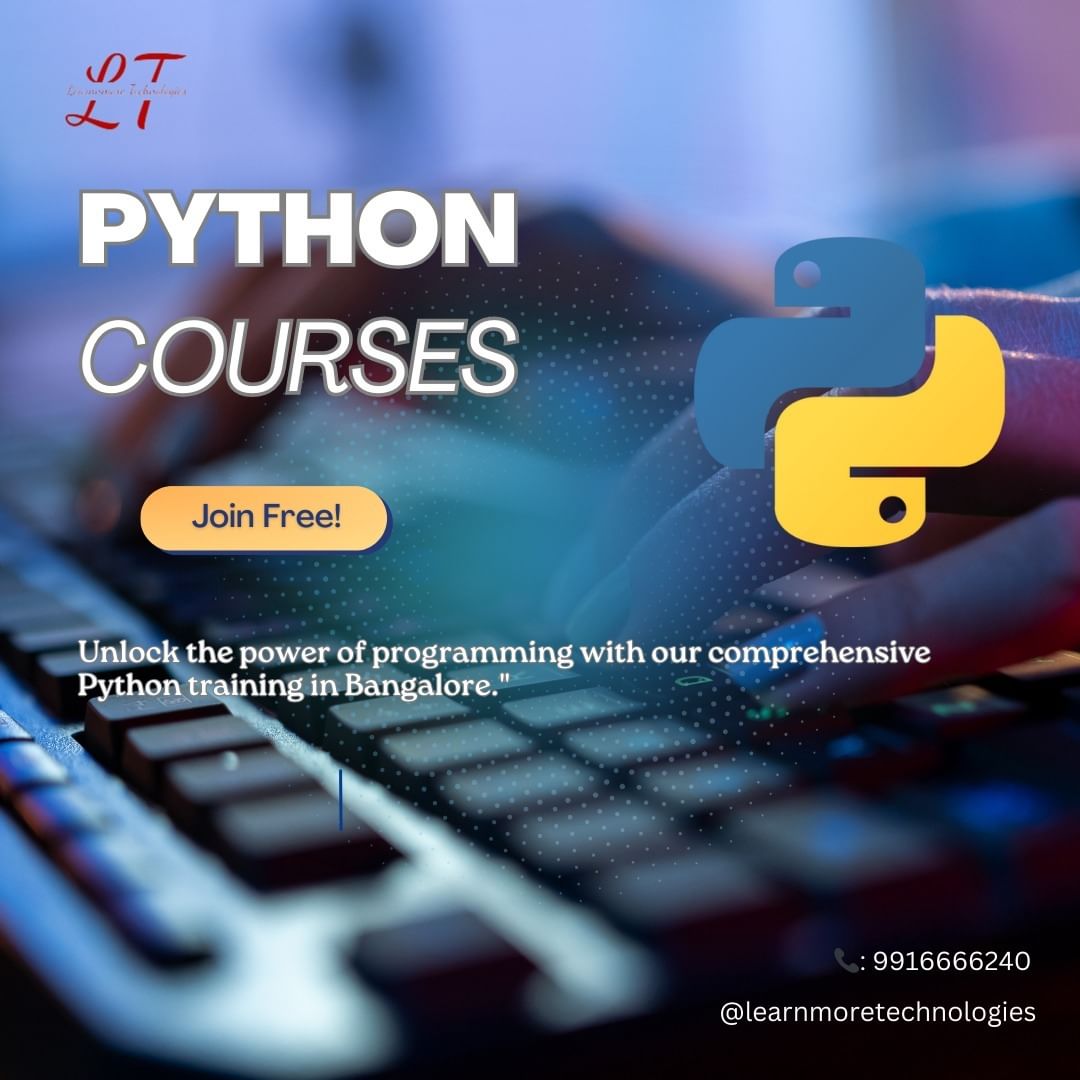 Achieve Success with Python Training in Whitefield!